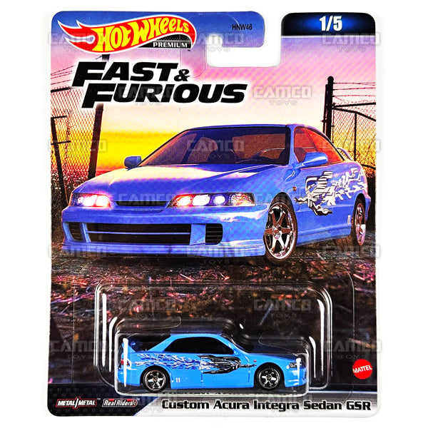 Custom Acura Integra Sedan GSR - Hot Wheels 2023 Fast & Furious Premium ...